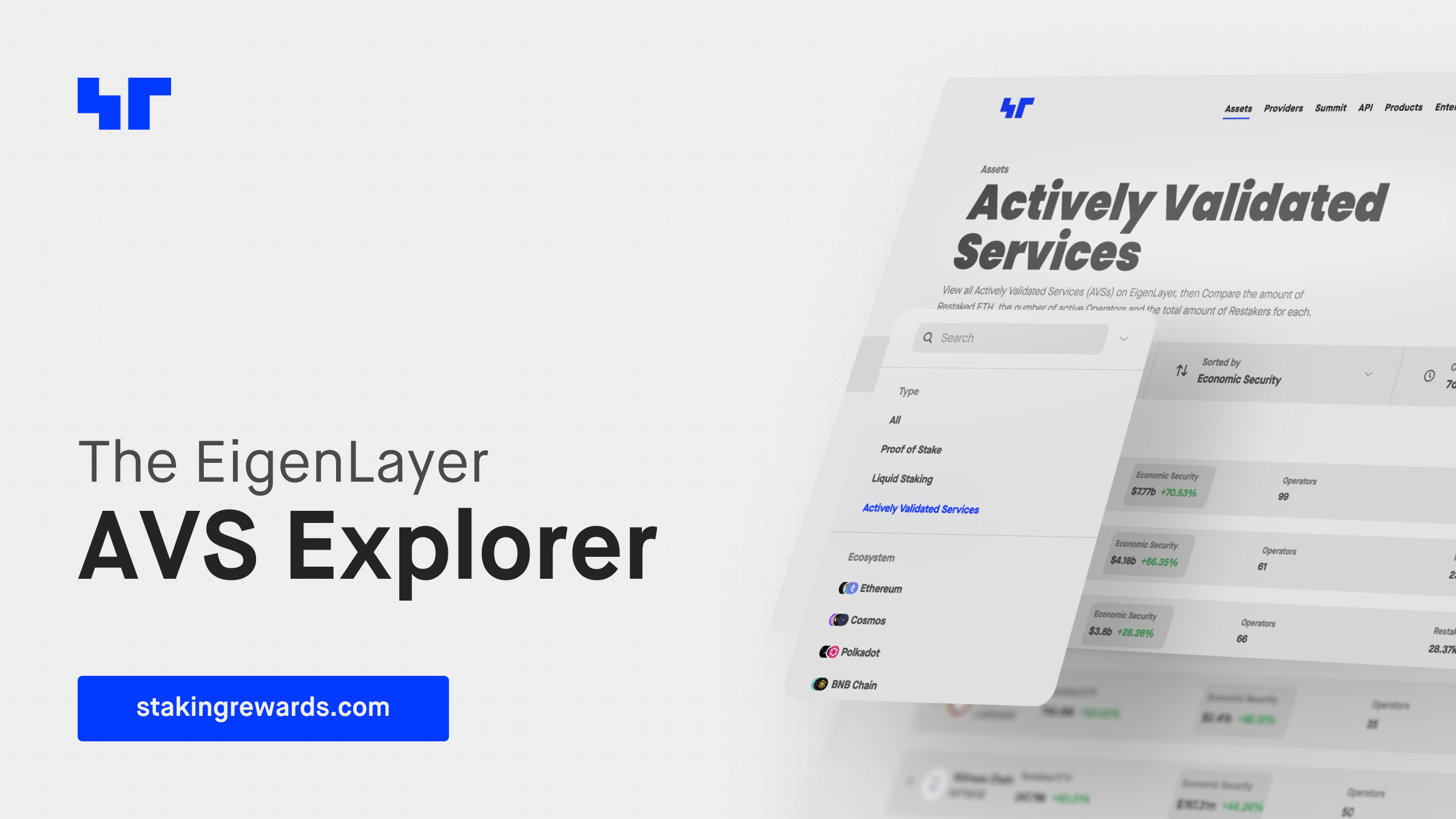 Staking Insider #31: The EigenLayer AVS Explorer