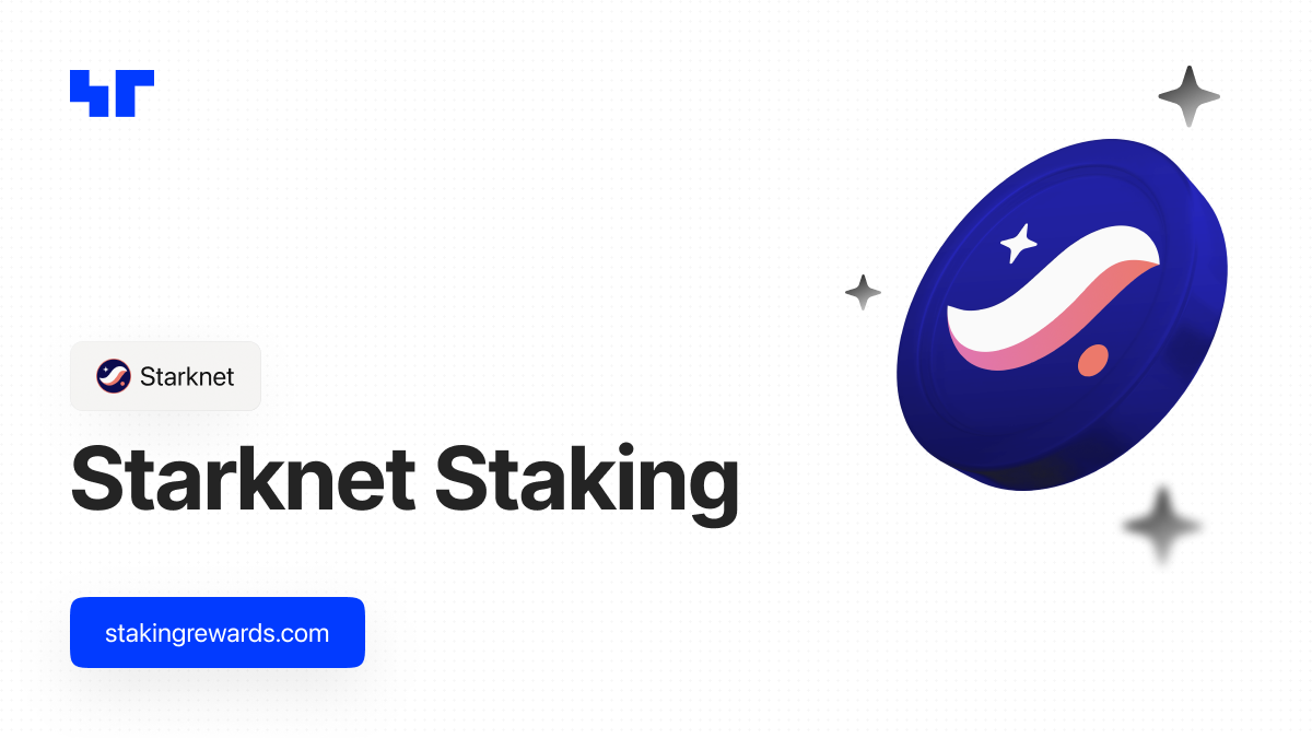 Staking Insider #39: Starknet staking